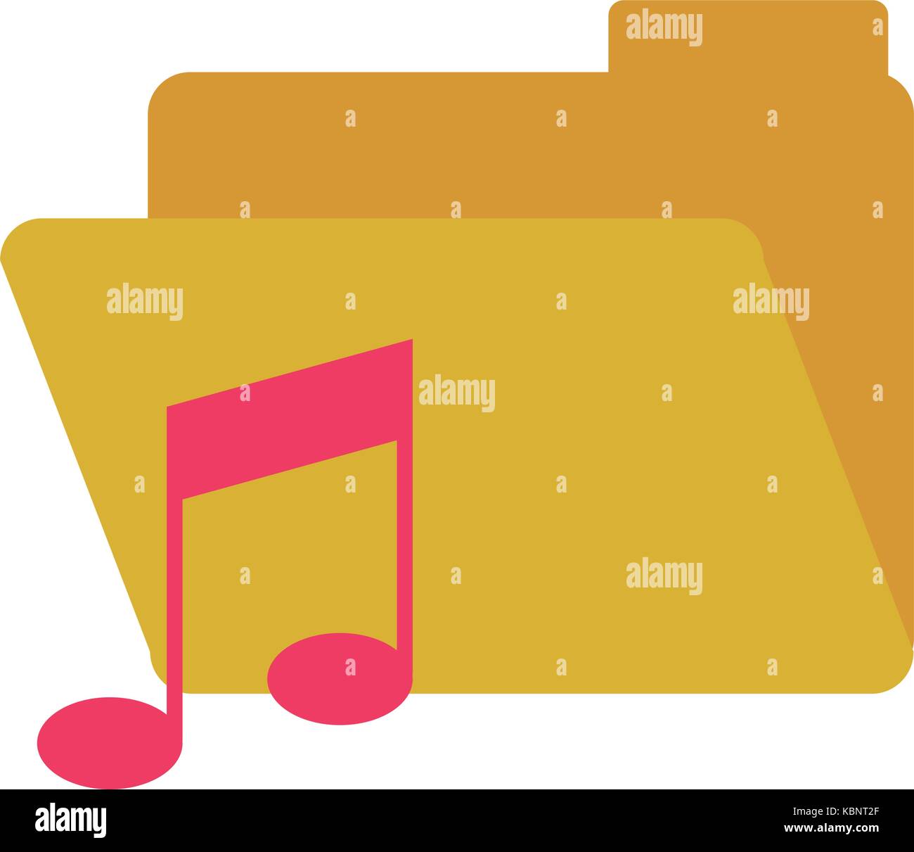 music file folder icon image Stock Vector Image & Art - Alamy