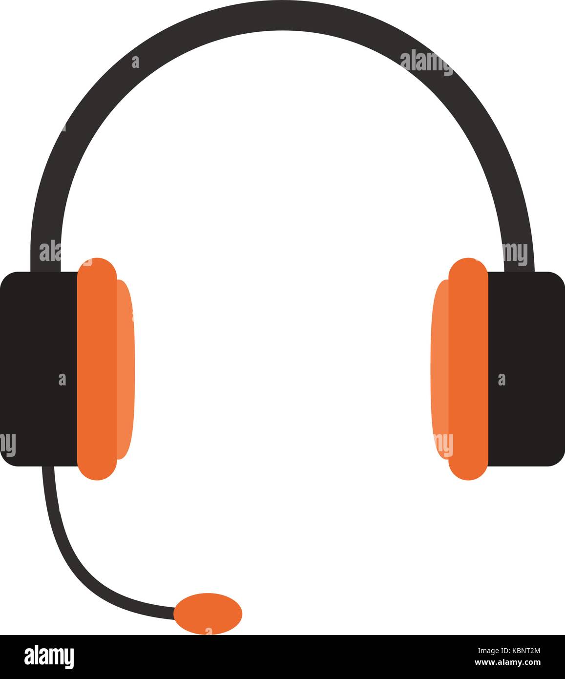 headset headphones microphone icon image Stock Vector Image & Art - Alamy