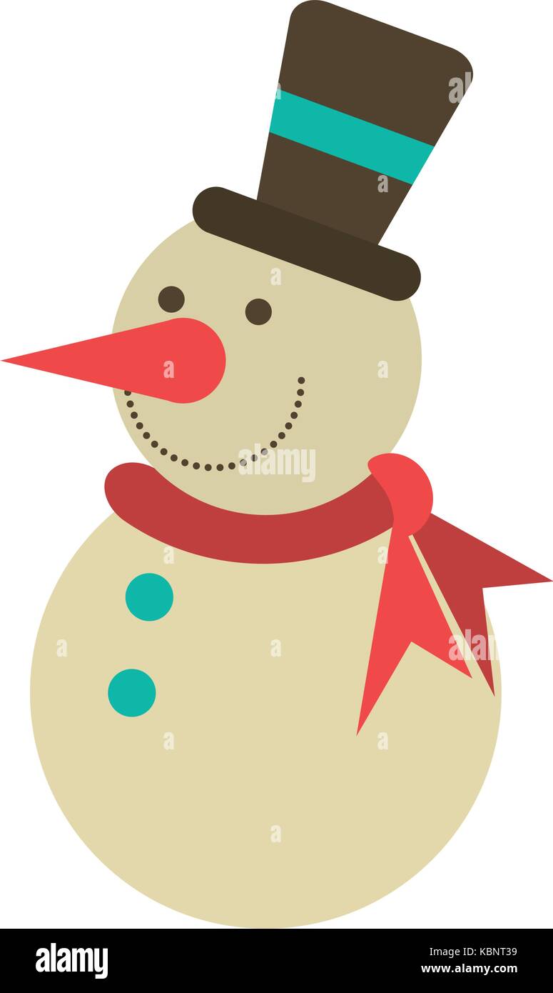 snowman christmas related icon image Stock Vector Image & Art - Alamy