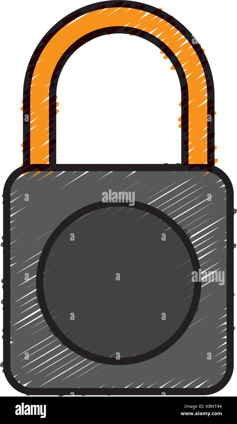 Padlock security symbol Stock Vector Image & Art - Alamy