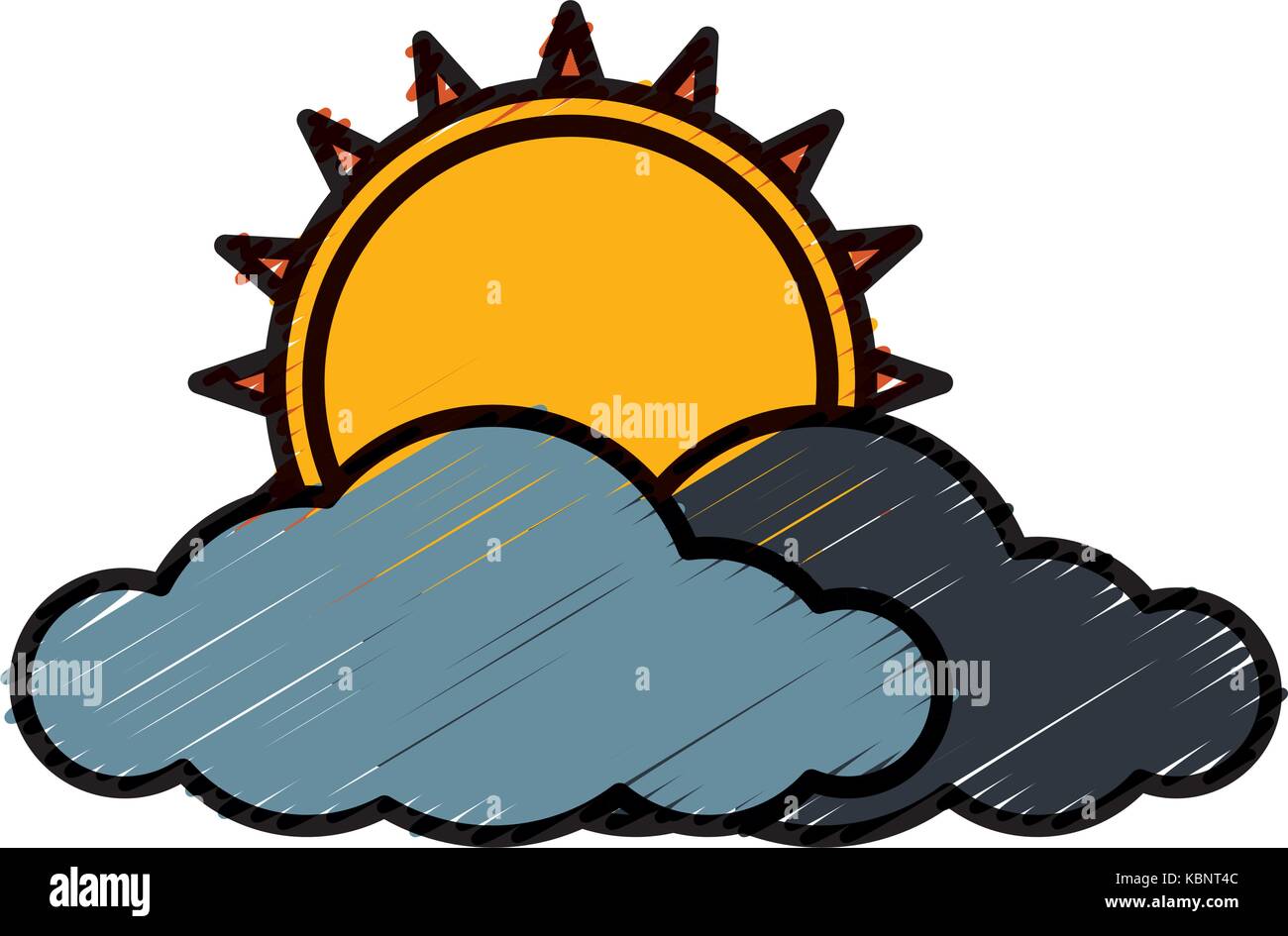 Cloud weather symbol Stock Vector Image & Art - Alamy
