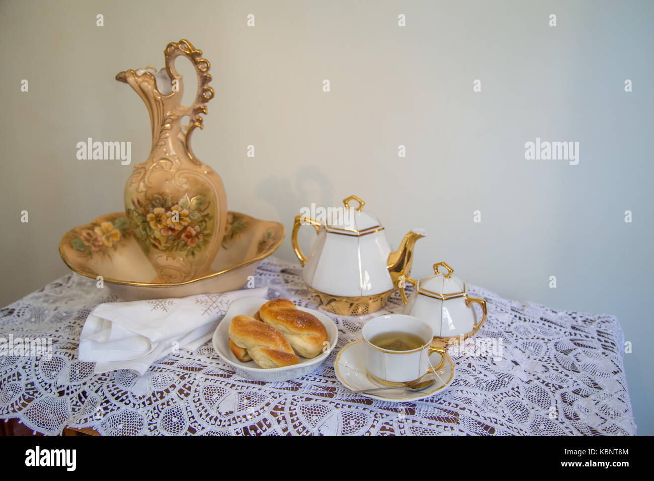 colonial breakfast brazil Stock Photo - Alamy