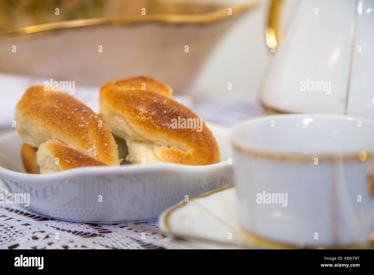 colonial breakfast brazil Stock Photo - Alamy