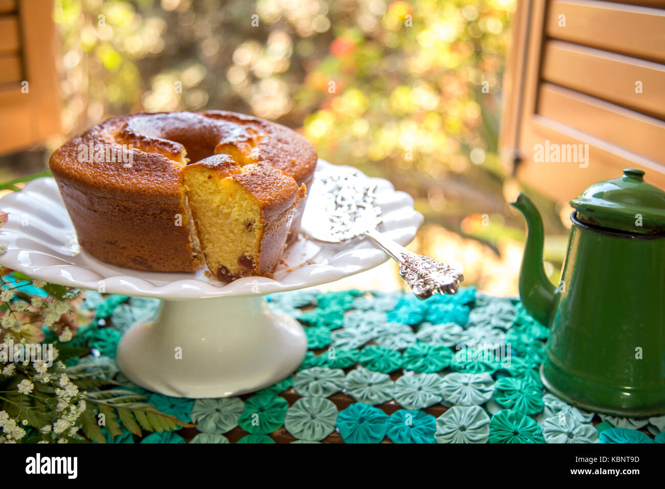colonial breakfast brazil Stock Photo - Alamy
