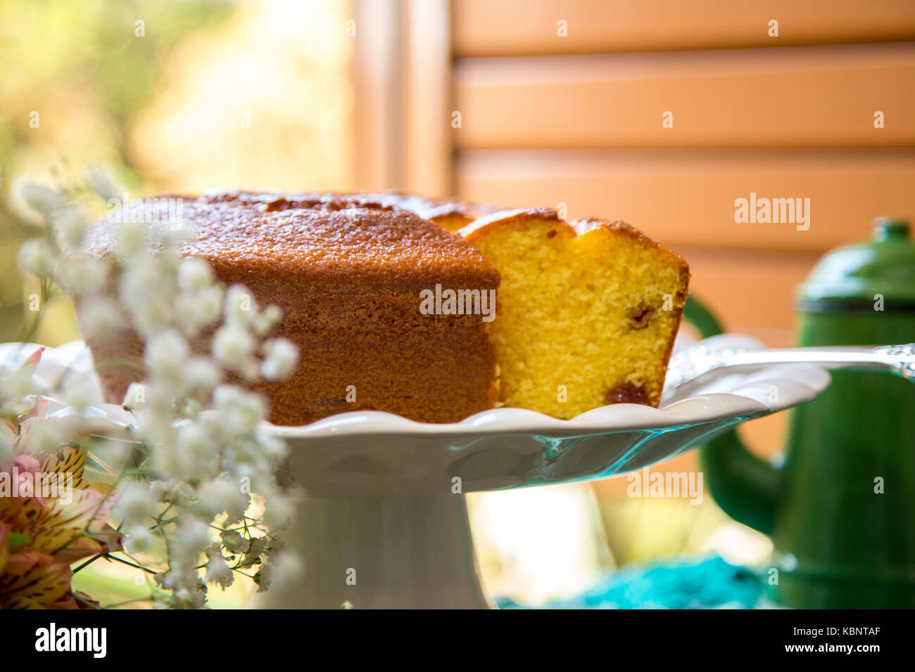 colonial breakfast brazil Stock Photo - Alamy