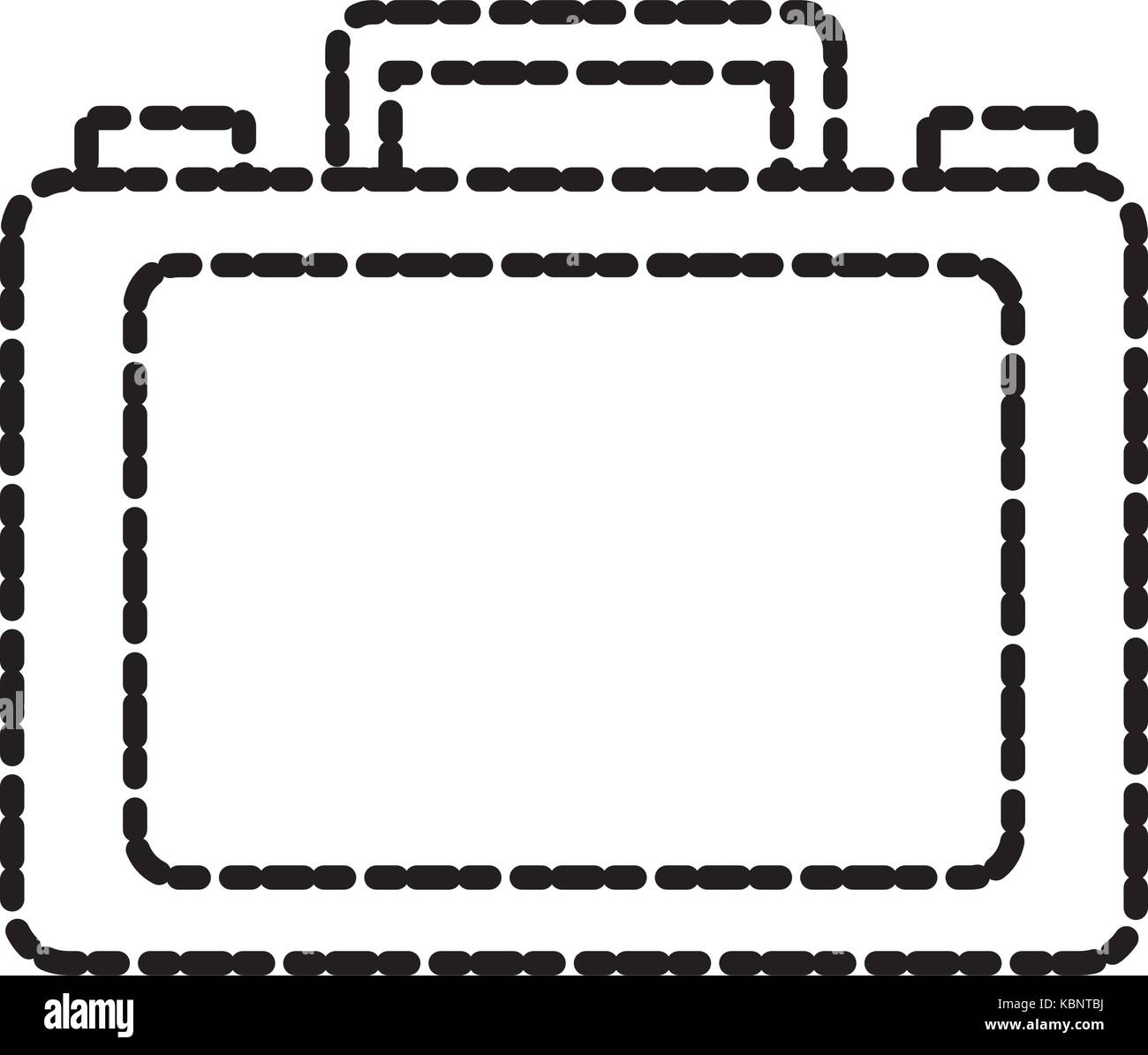 Business briefcase symbol Stock Vector Image & Art - Alamy