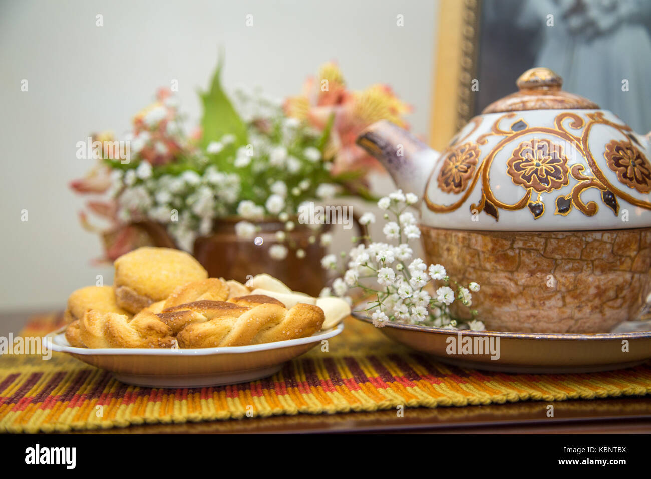 colonial breakfast brazil Stock Photo - Alamy