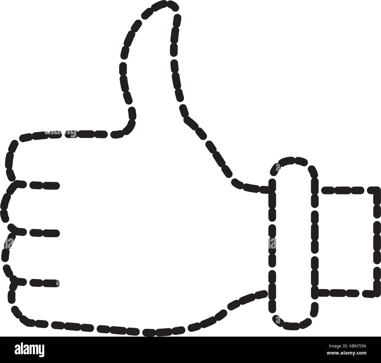 Thumb up like symbol Stock Vector Image & Art - Alamy