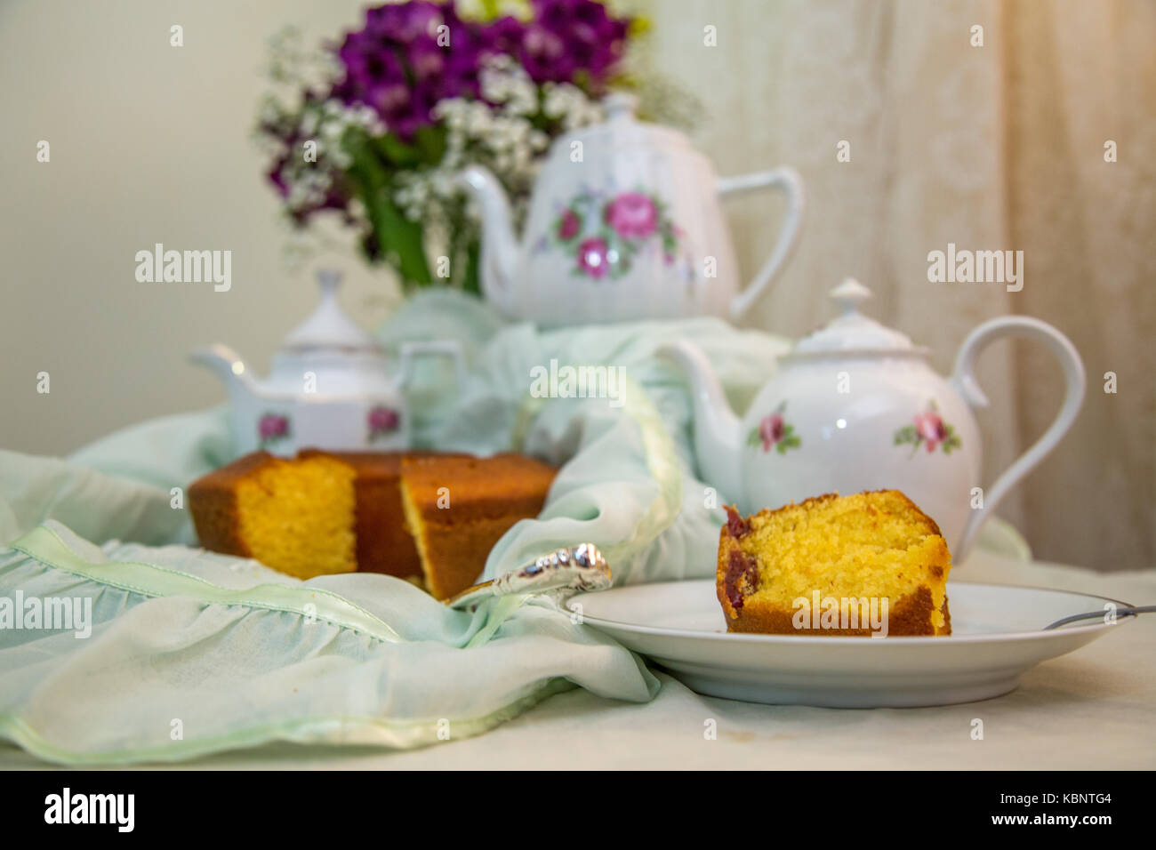 colonial breakfast brazil Stock Photo - Alamy