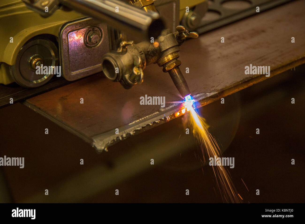 spark industry production man Stock Photo - Alamy