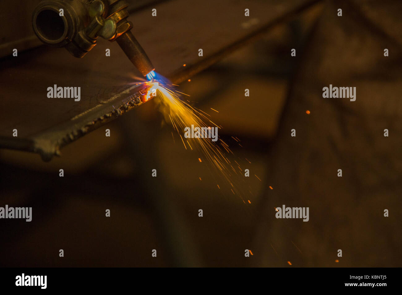 spark industry production man Stock Photo - Alamy