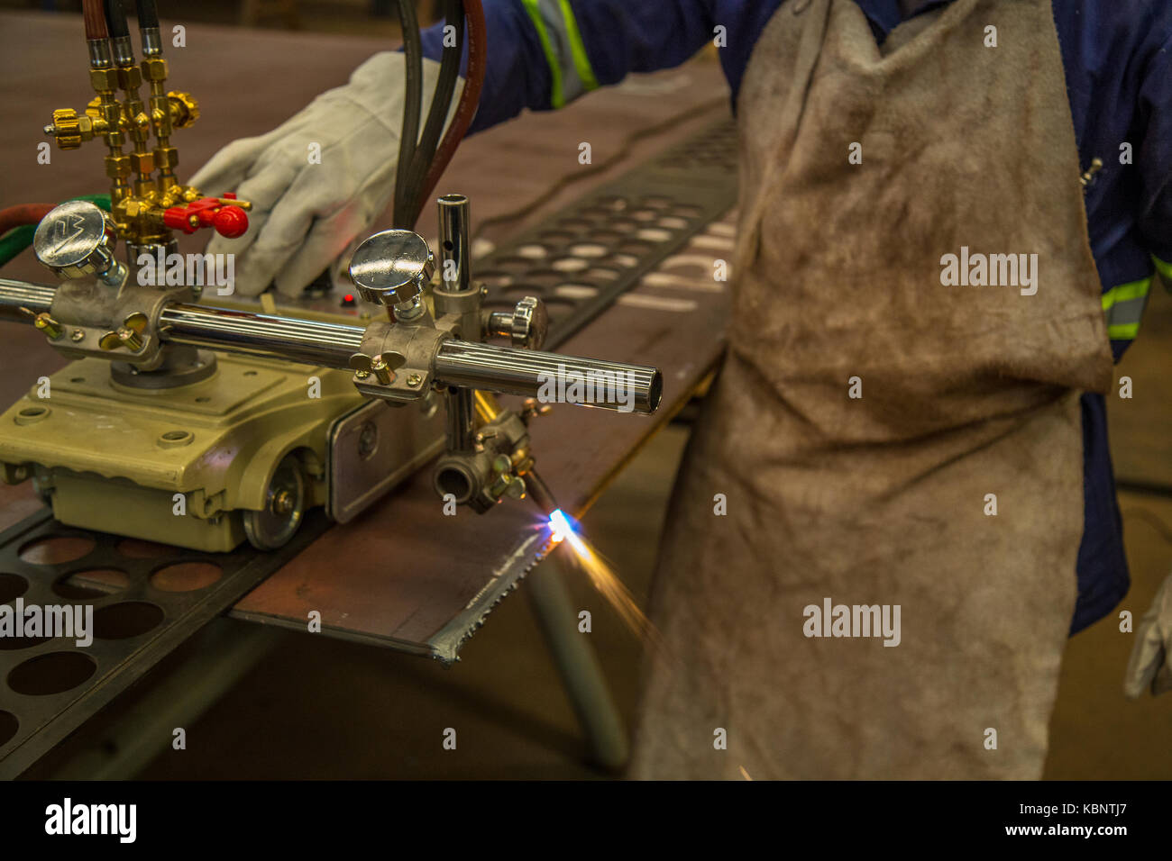 spark industry production man Stock Photo - Alamy