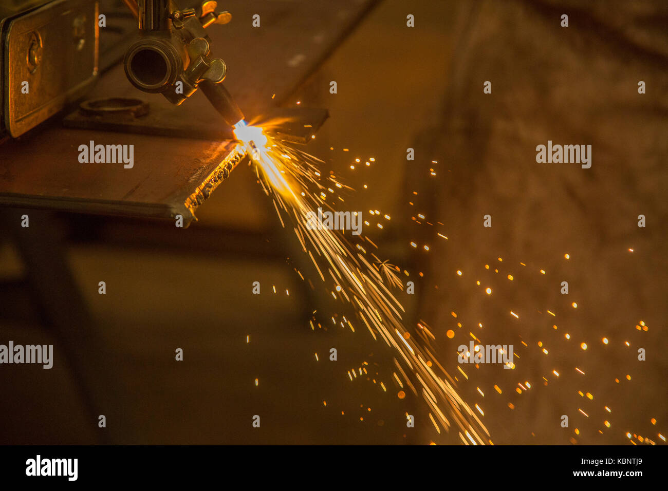 spark industry production man Stock Photo - Alamy
