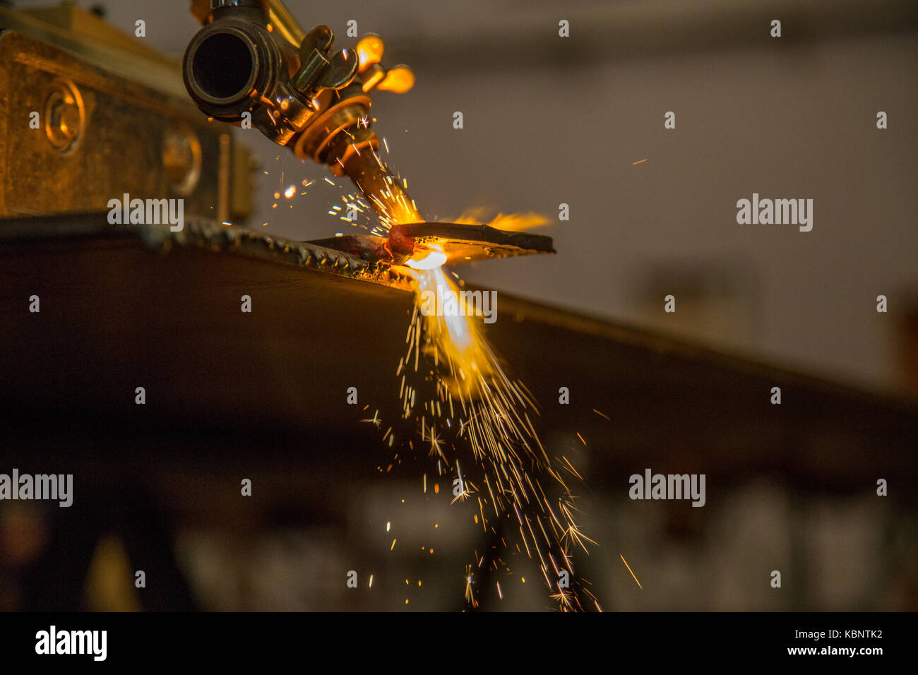 spark industry production man Stock Photo - Alamy