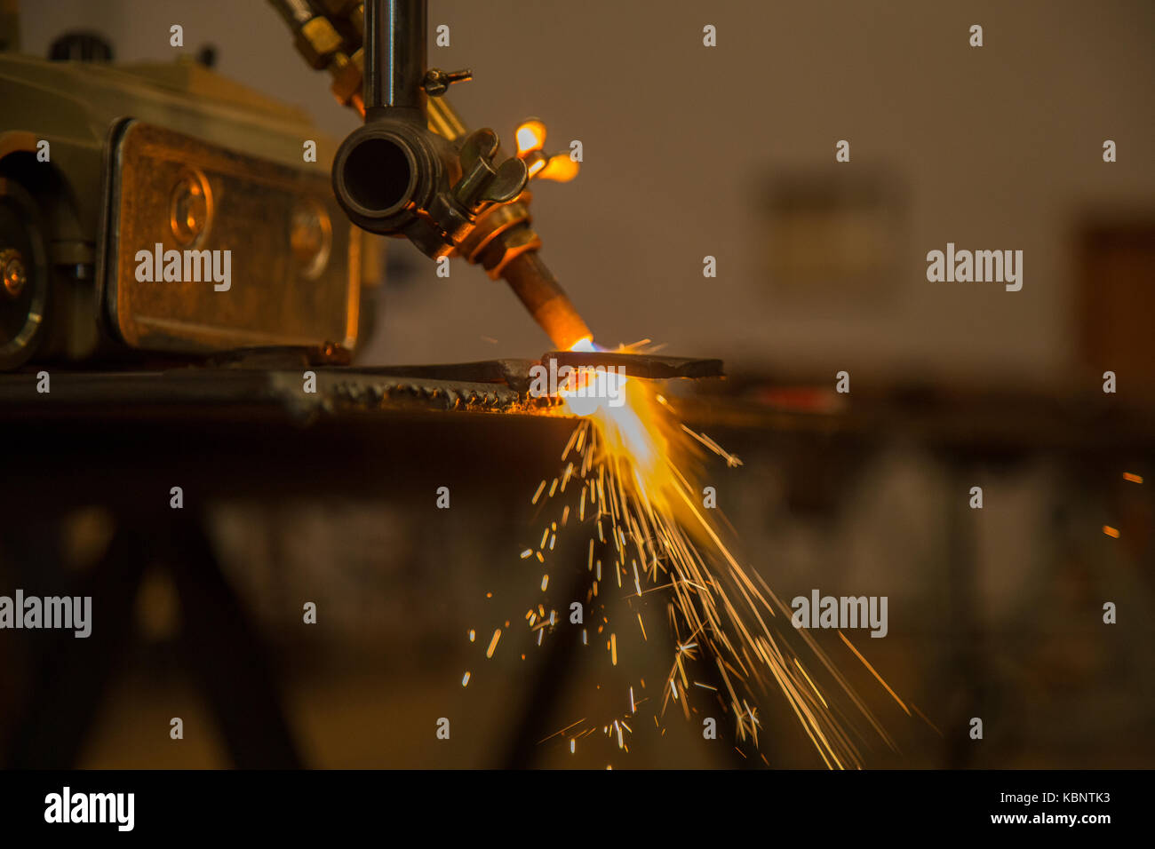 spark industry production man Stock Photo - Alamy