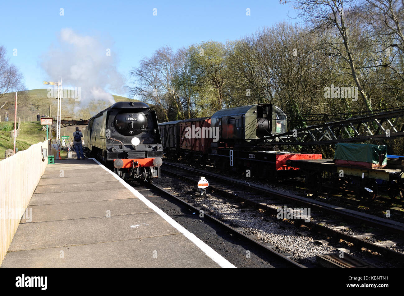 Battle of britain locomotive hi-res stock photography and images - Alamy