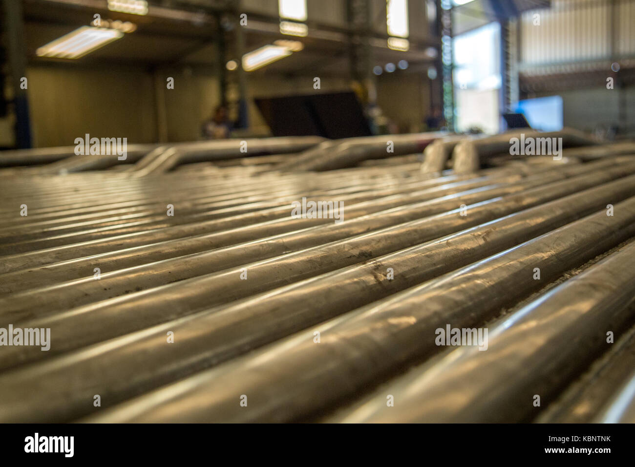 boiler tubes production industry Stock Photo - Alamy
