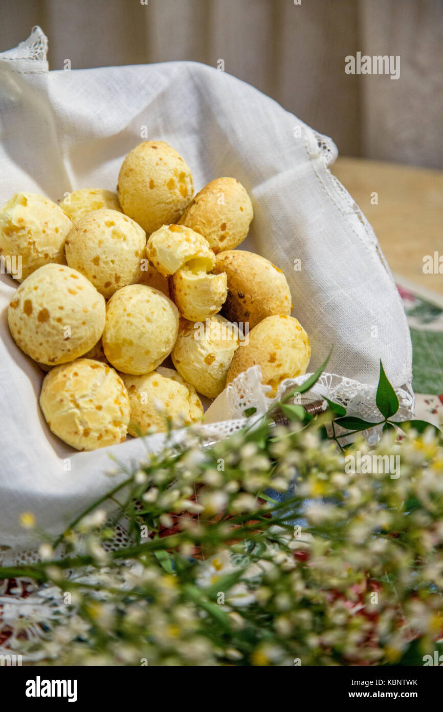 cheese bread brazil Stock Photo - Alamy
