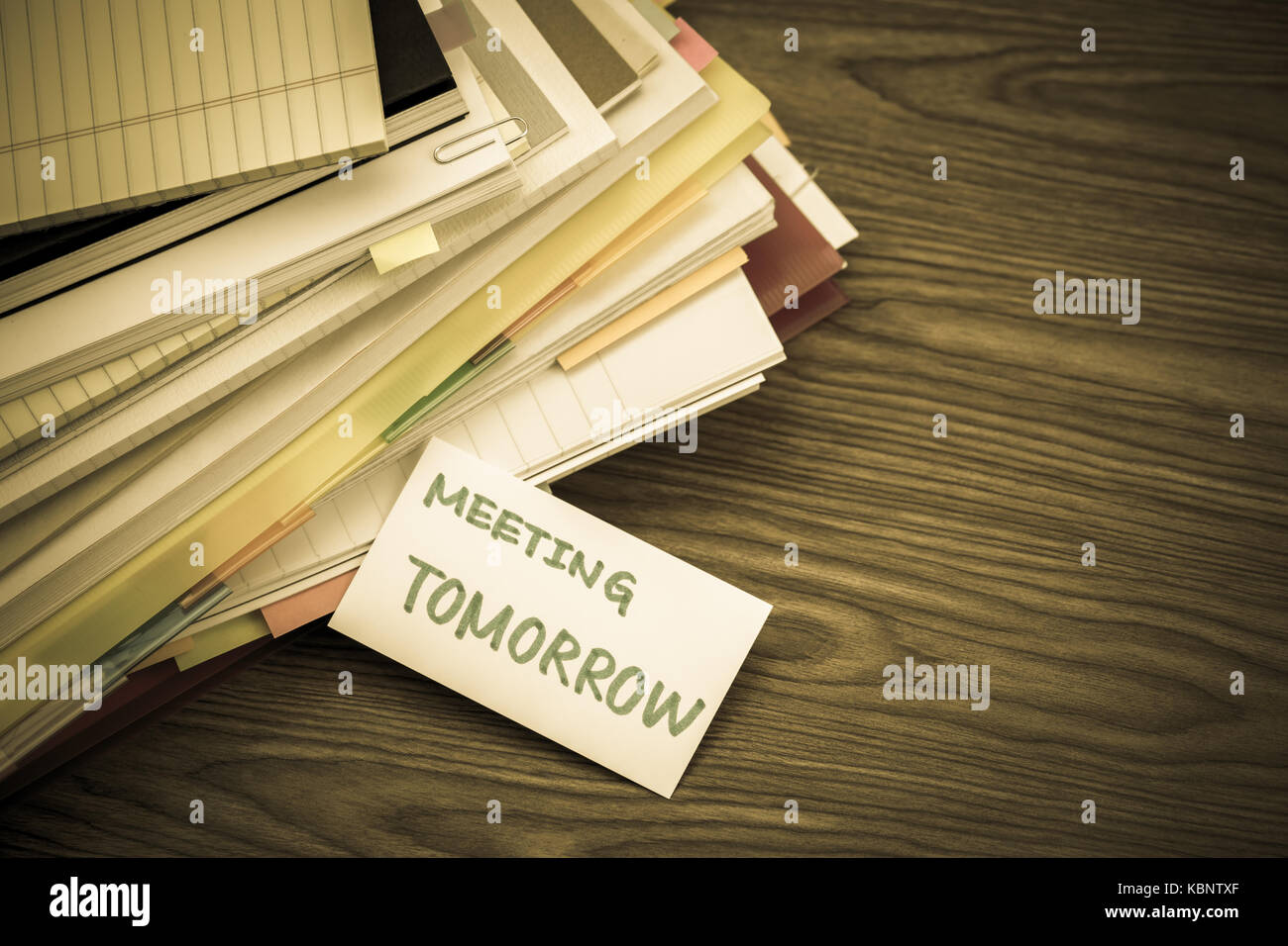 Meeting tomorrow hi-res stock photography and images - Alamy