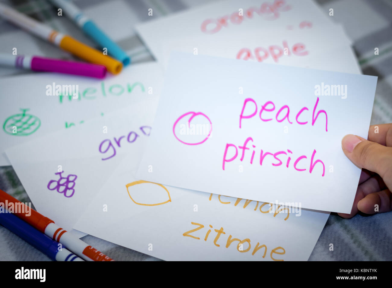 German learning new word hi-res stock photography and images - Alamy