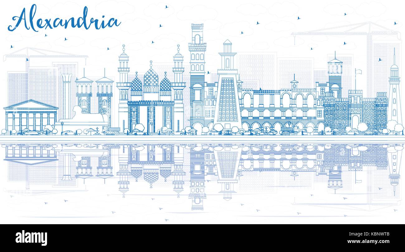 Alexandria egypt skyline cityscape hi-res stock photography and images ...