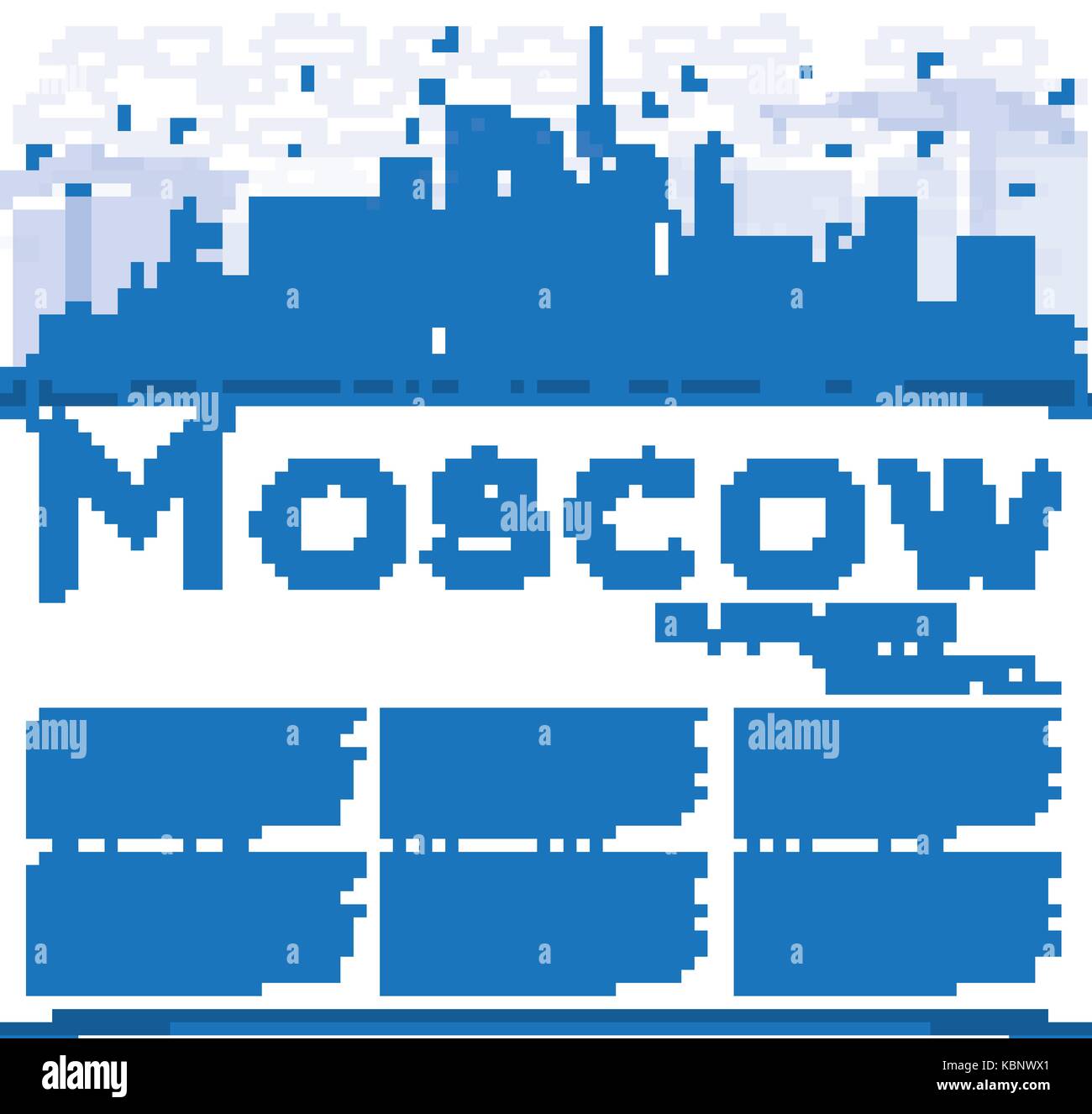 Moscow tourism Stock Vector Images - Alamy
