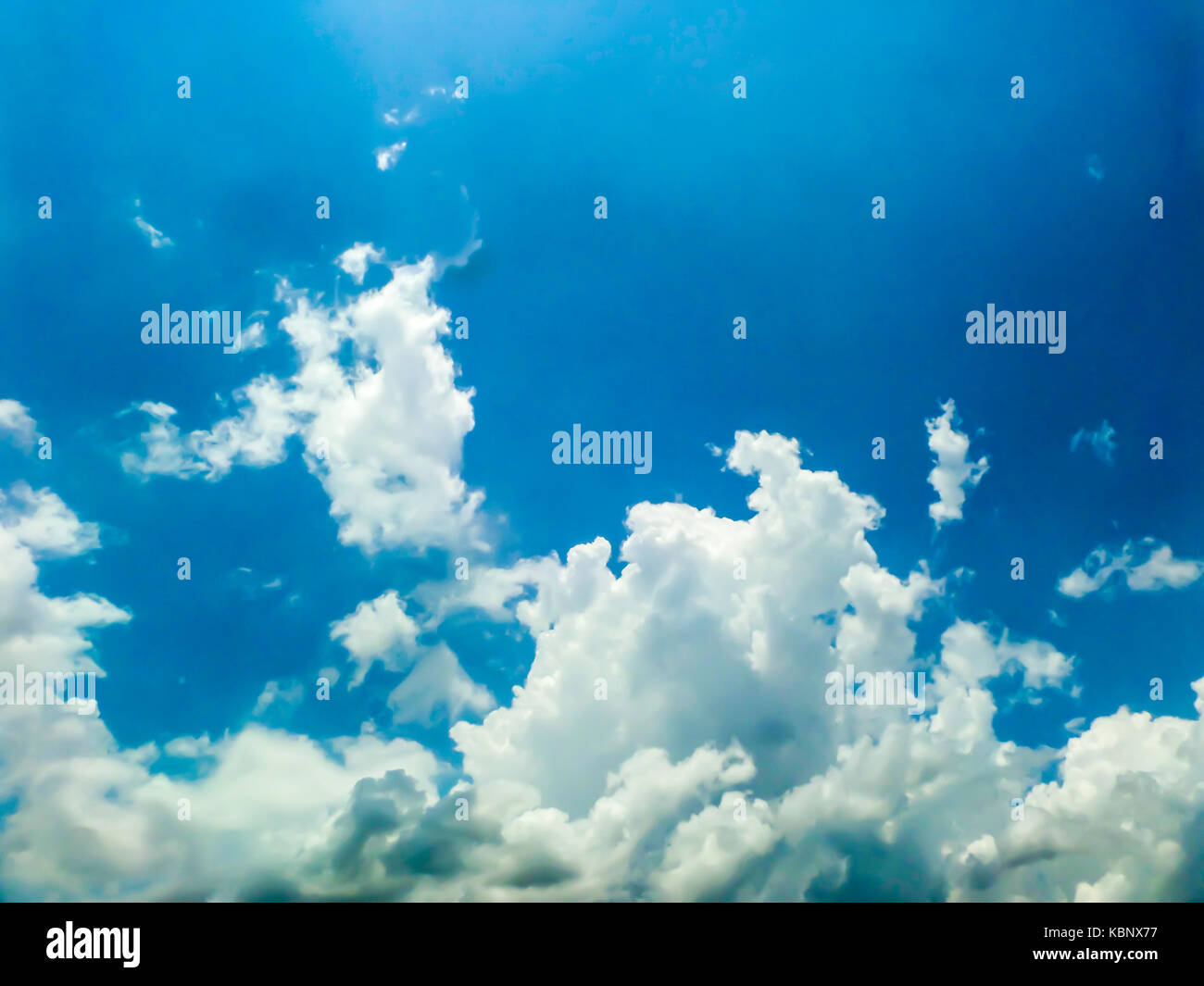 white cloud blue sky and heaven sunshine a day Stock Photo - Alamy