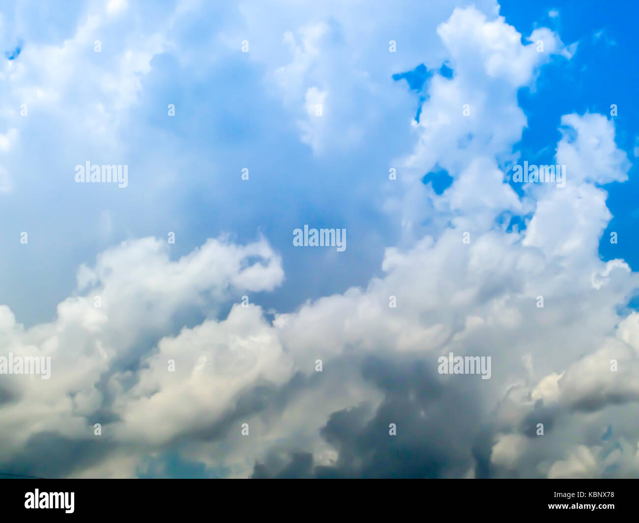 white cloud blue sky and heaven sunshine a day Stock Photo - Alamy