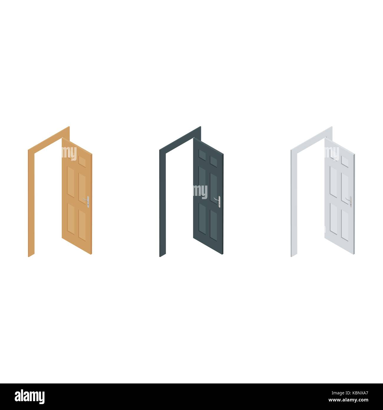 Vector illustration set, collection of isometric perspective flat 3d ...