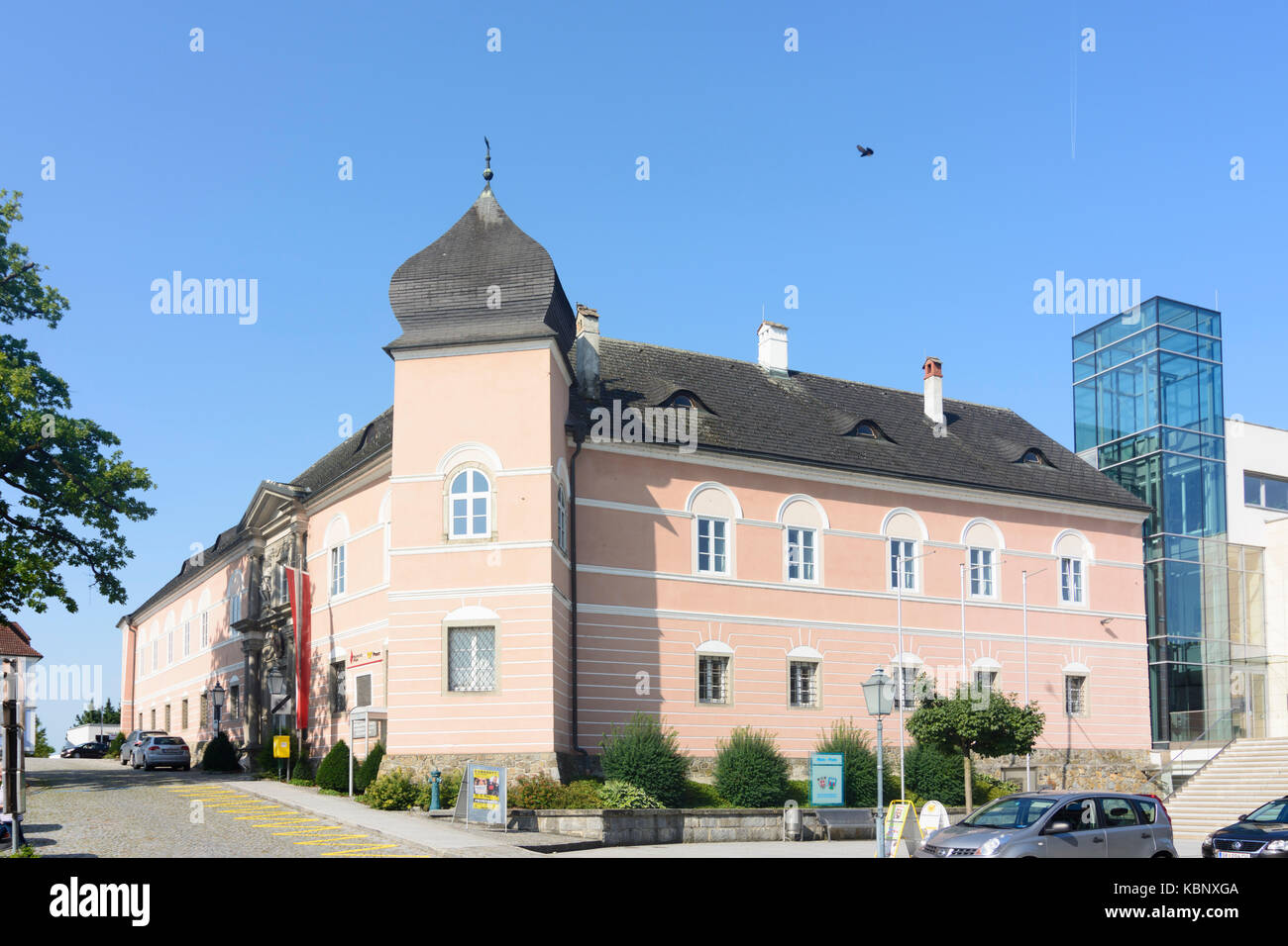 castle Schloss Peuerbach, Peuerbach, Innviertel, Oberösterreich, Upper ...