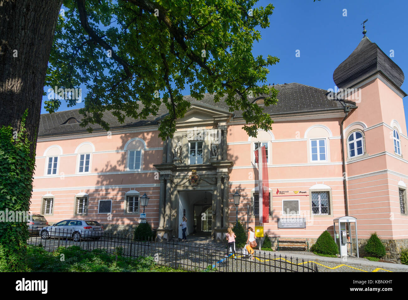 castle Schloss Peuerbach, Peuerbach, Innviertel, Oberösterreich, Upper ...