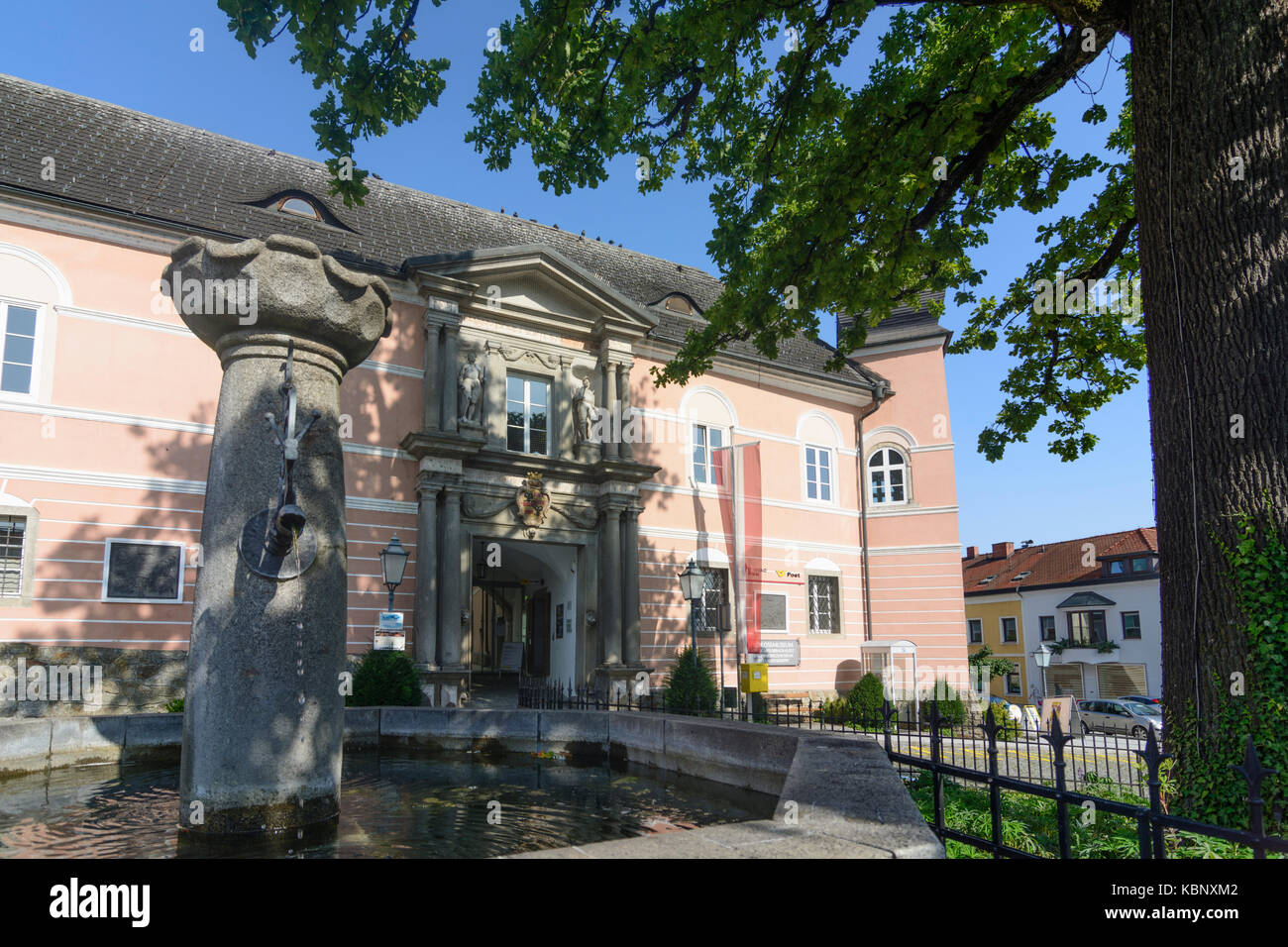 castle Schloss Peuerbach, Peuerbach, Innviertel, Oberösterreich, Upper ...