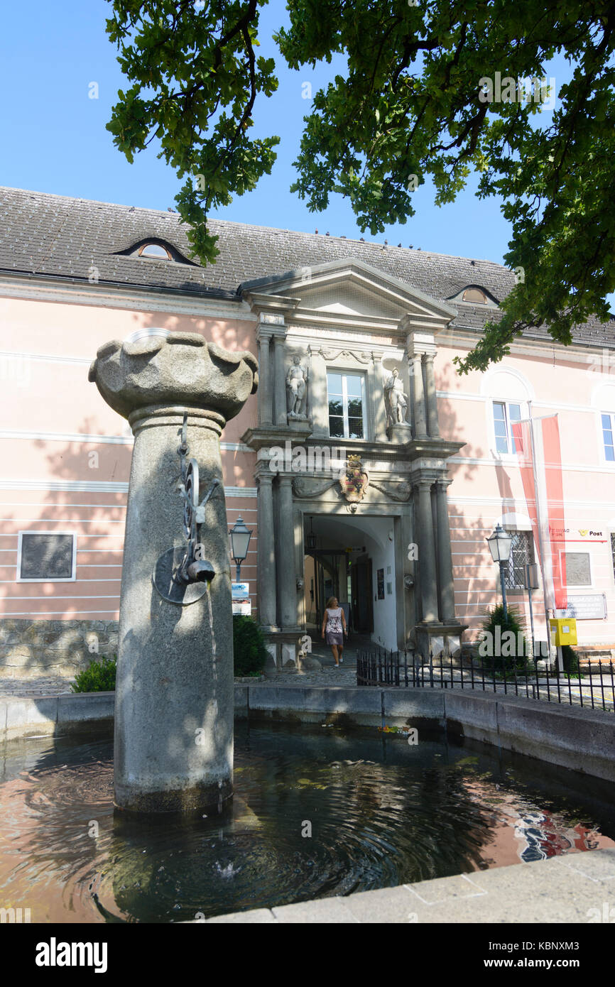 castle Schloss Peuerbach, Peuerbach, Innviertel, Oberösterreich, Upper ...