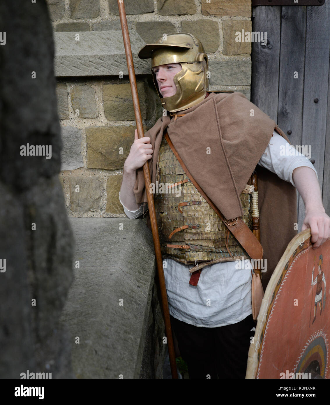Spear armed roman soldier hi-res stock photography and images - Alamy