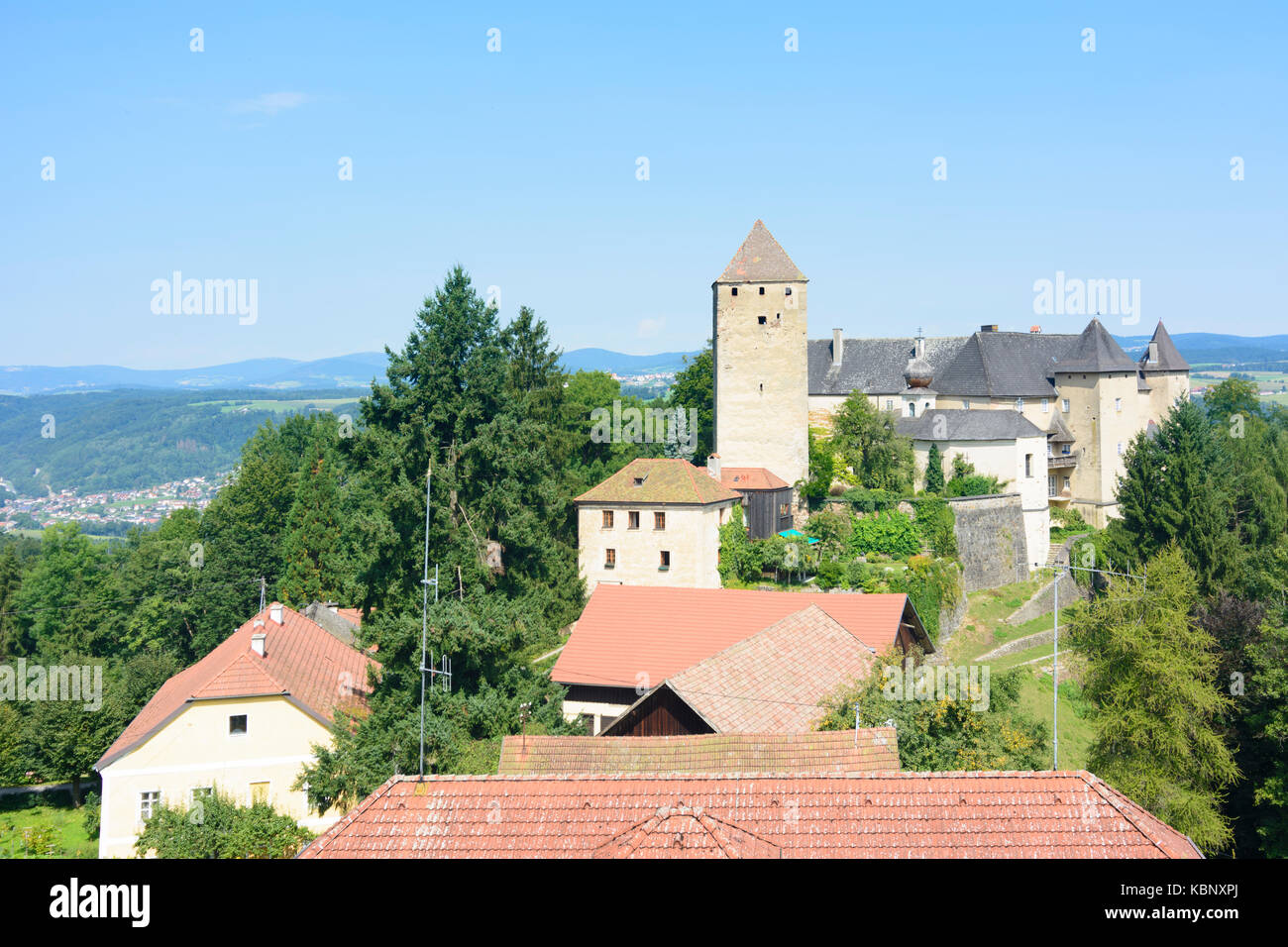 Vichtenstein Castle, Vichtenstein, Donau, Oberösterreich, Upper Austria ...