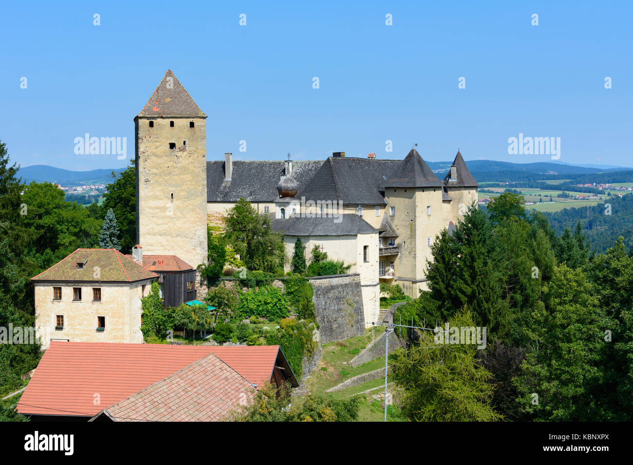 Vichtenstein Castle, Vichtenstein, Donau, Oberösterreich, Upper Austria ...