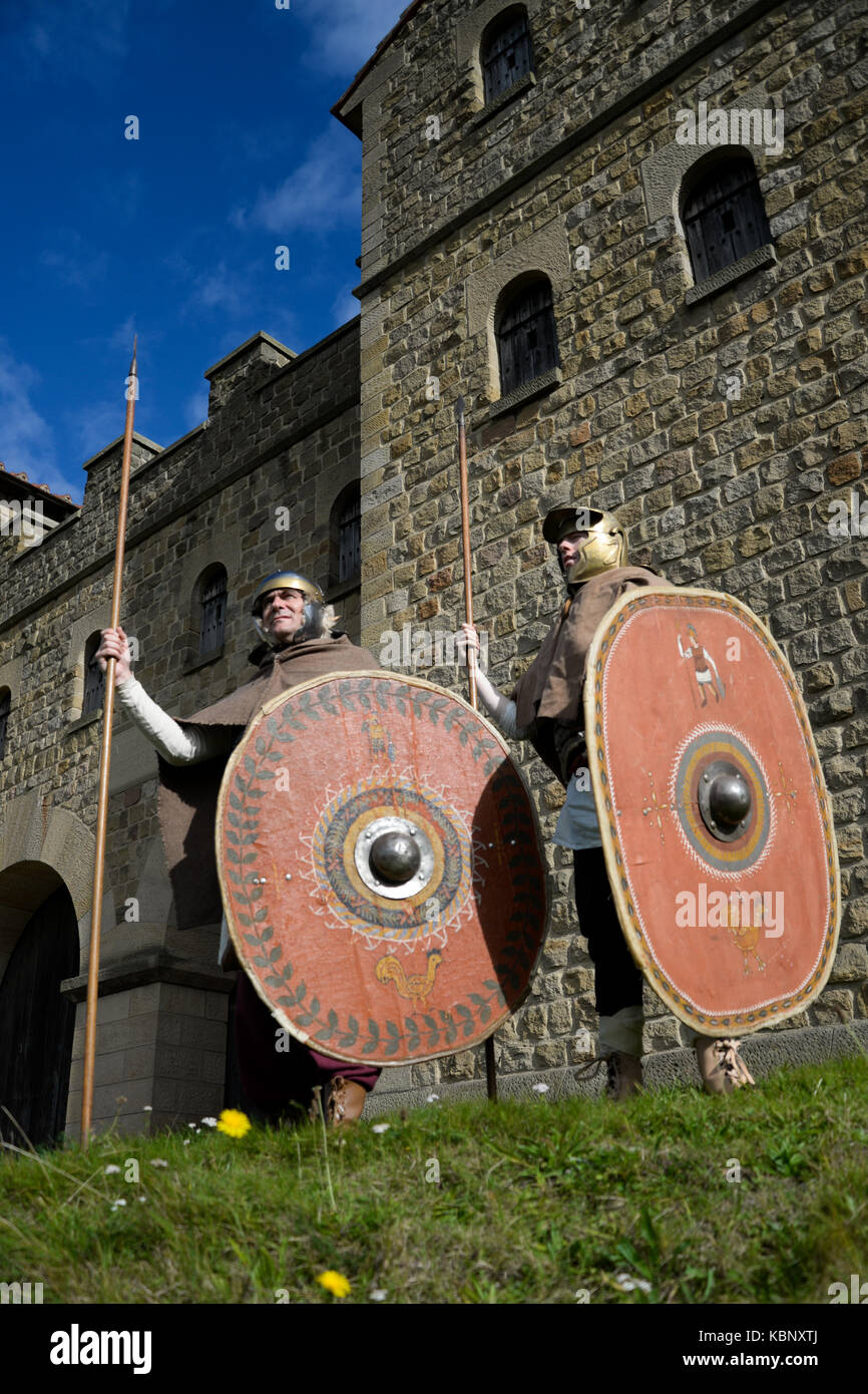 Hadrian's wall roman soldier hi-res stock photography and images - Alamy
