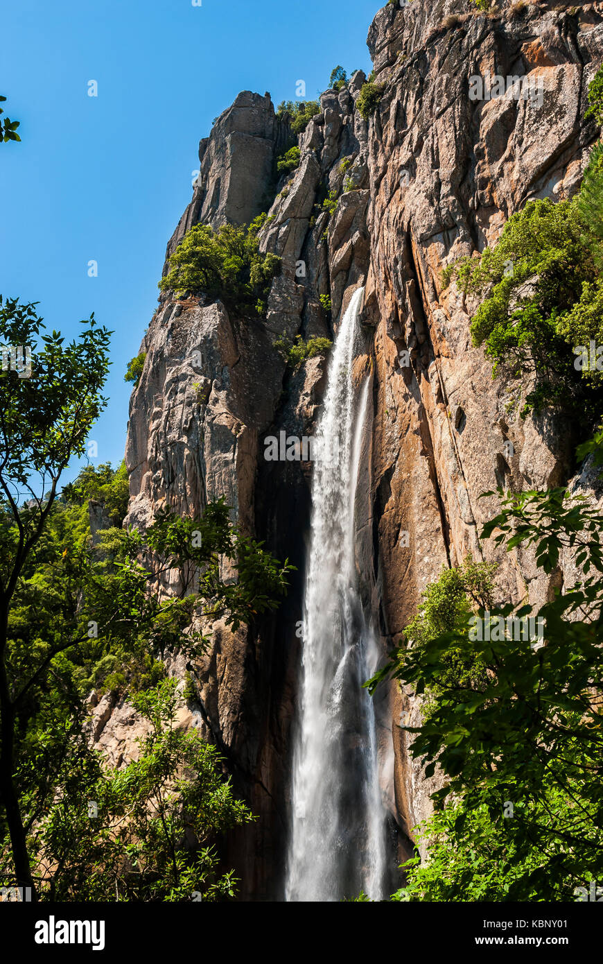 Cascade Piscia di Gallu, Corse du sud France 2A Stock Photo - Alamy