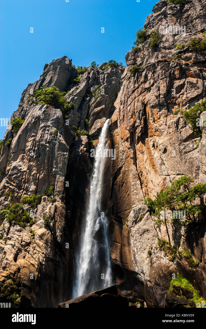 Cascade Piscia di Gallu, Corse du sud France 2A Stock Photo - Alamy