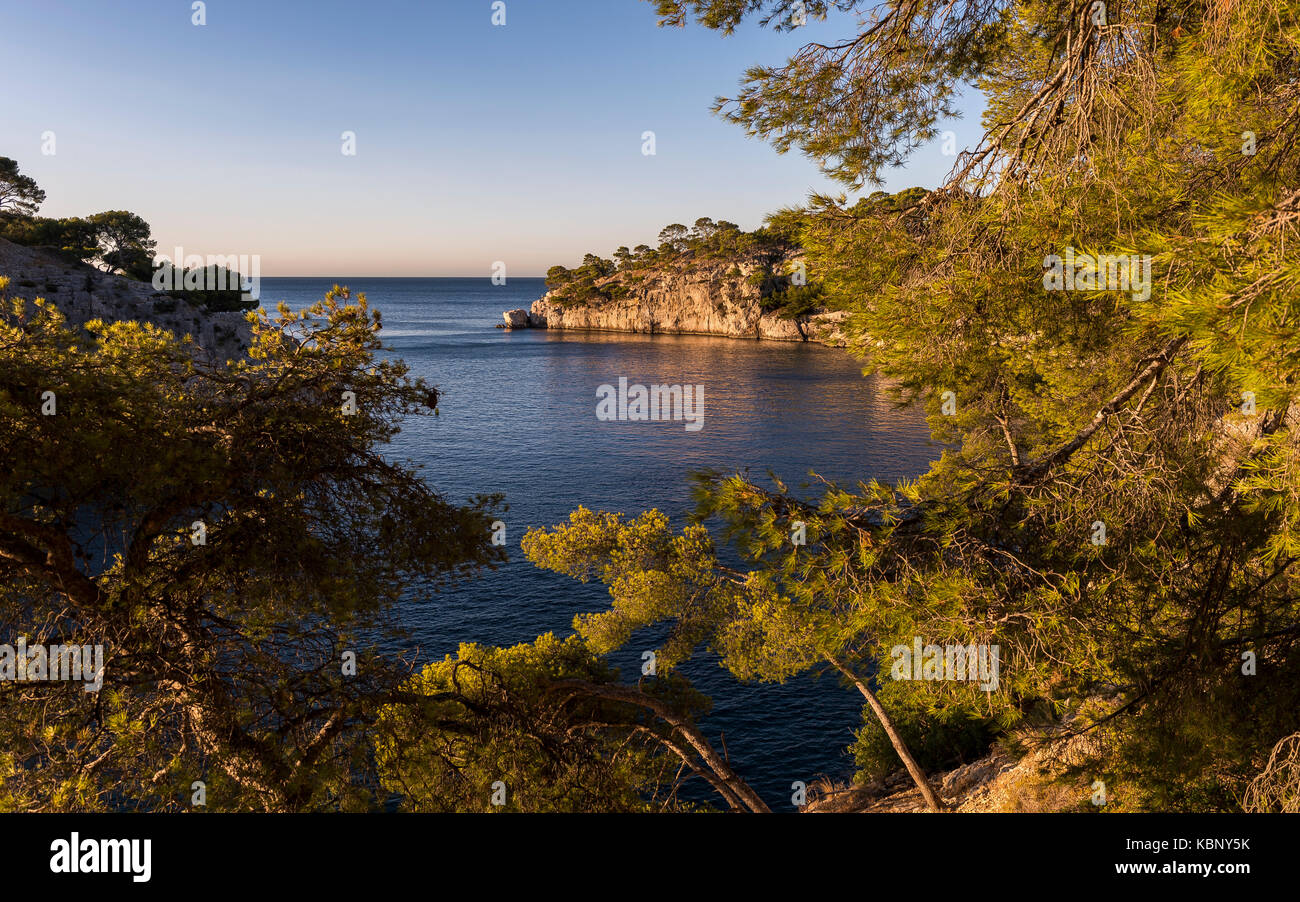 Calanques de Port-Miou, National Park Calanque de Port-Pin, Cassis ...