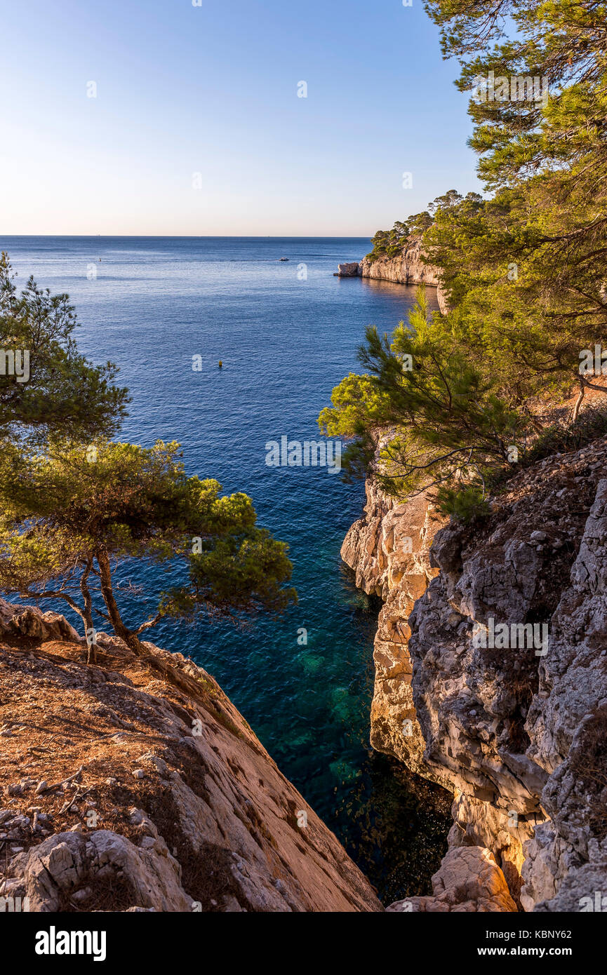 Calanques de Port-Miou, National Park Calanque de Port-Pin, Cassis ...
