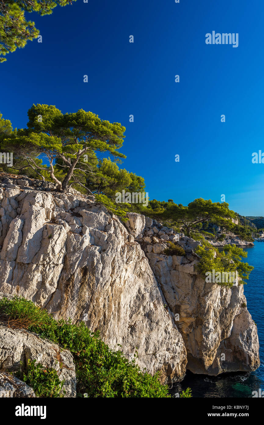 Calanques de Port-Miou, National Park Calanque de Port-Pin, Cassis ...