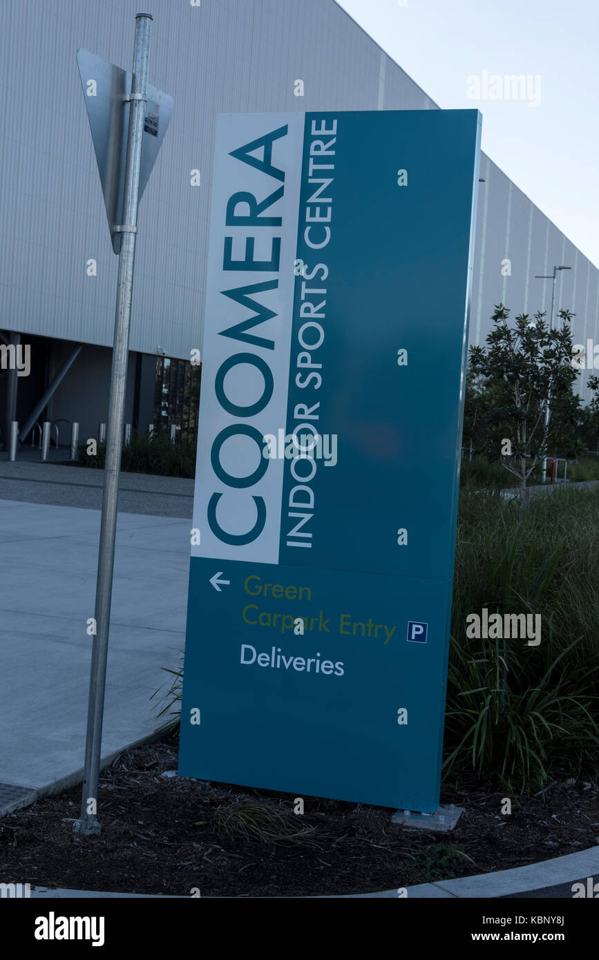 The brand new Coomera Sport and Leisure Centre on Beattie Road, Coomera ...