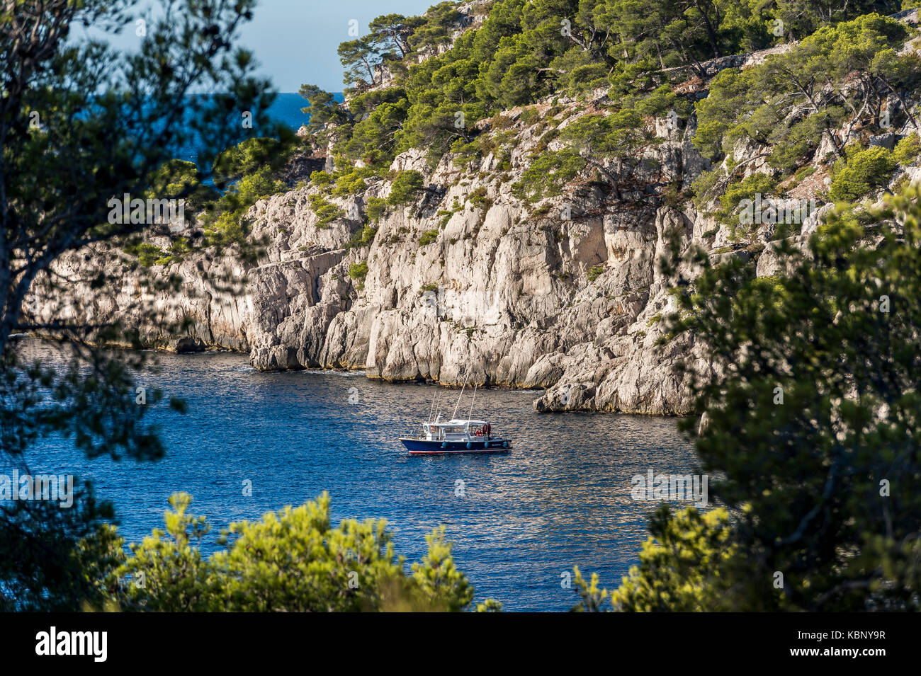 Calanques de Port-Miou, National Park Calanque de Port-Pin, Cassis ...