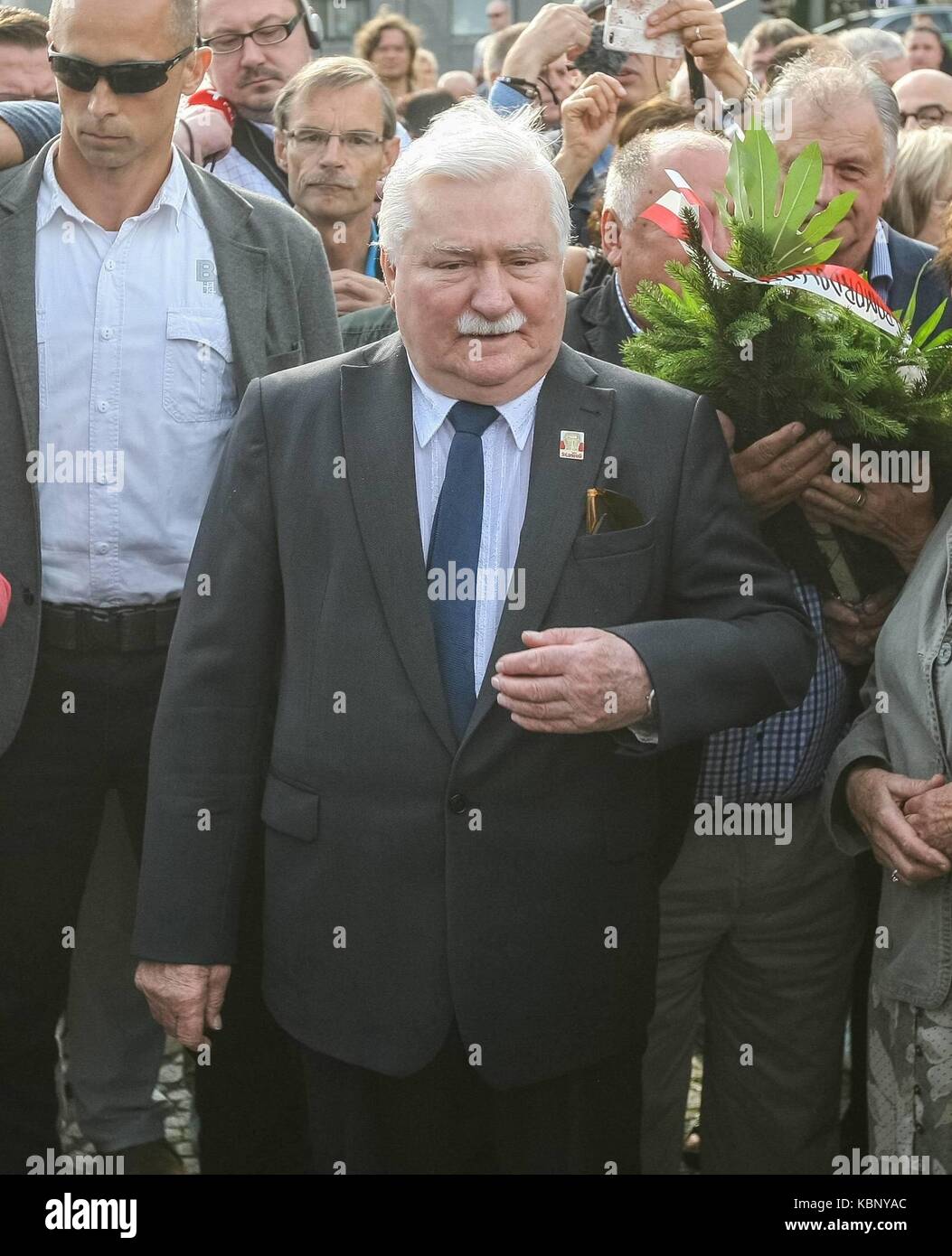 Former President of Poland and First Solidarity Movement leader Lech ...