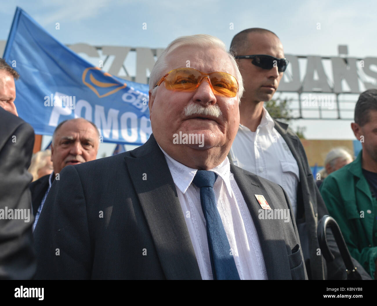 Former President of Poland and First Solidarity Movement leader Lech ...
