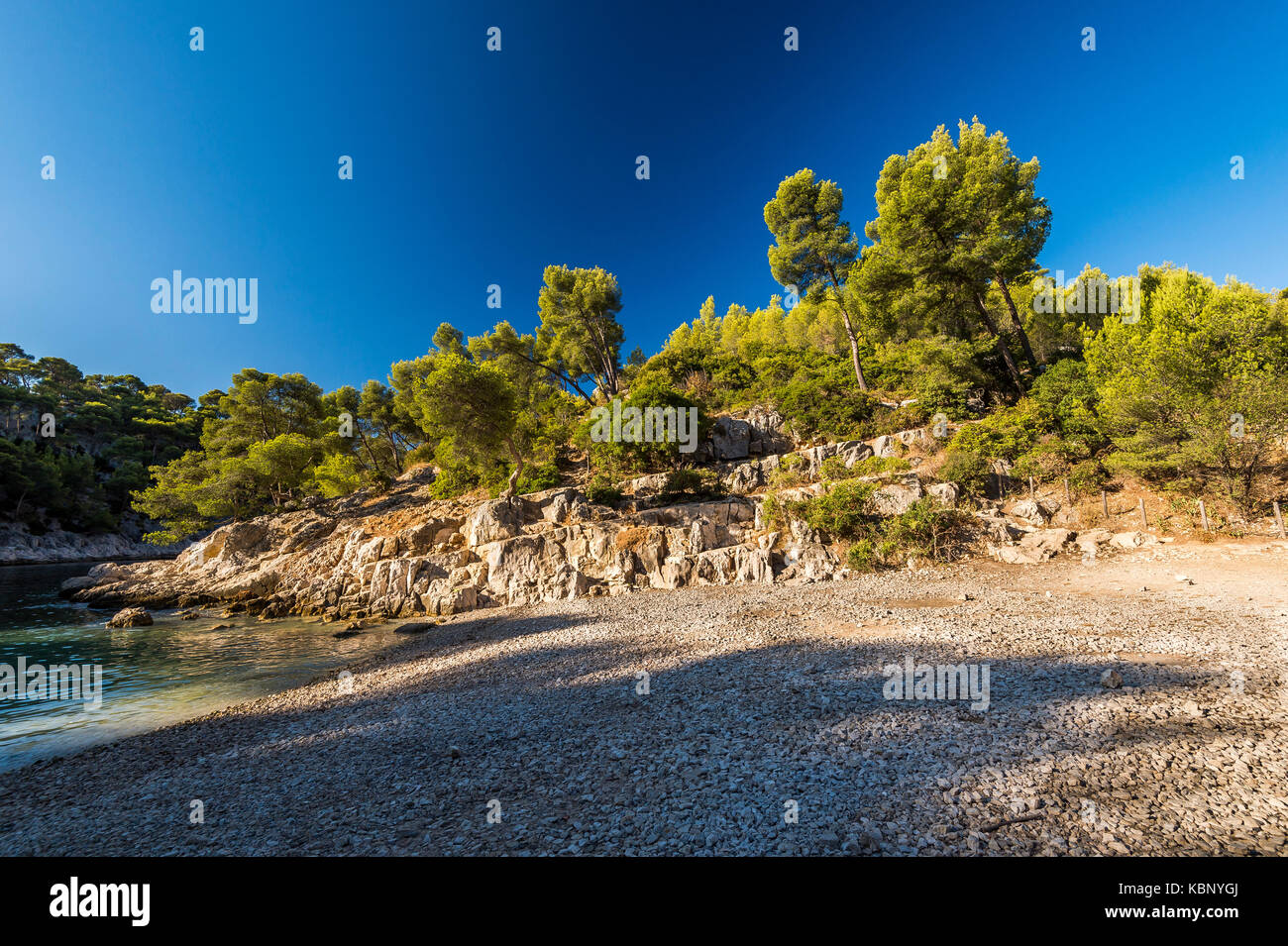 Calanques de Port-Pin, National Park, Cassis, Provence-Alpes-Cote d ...