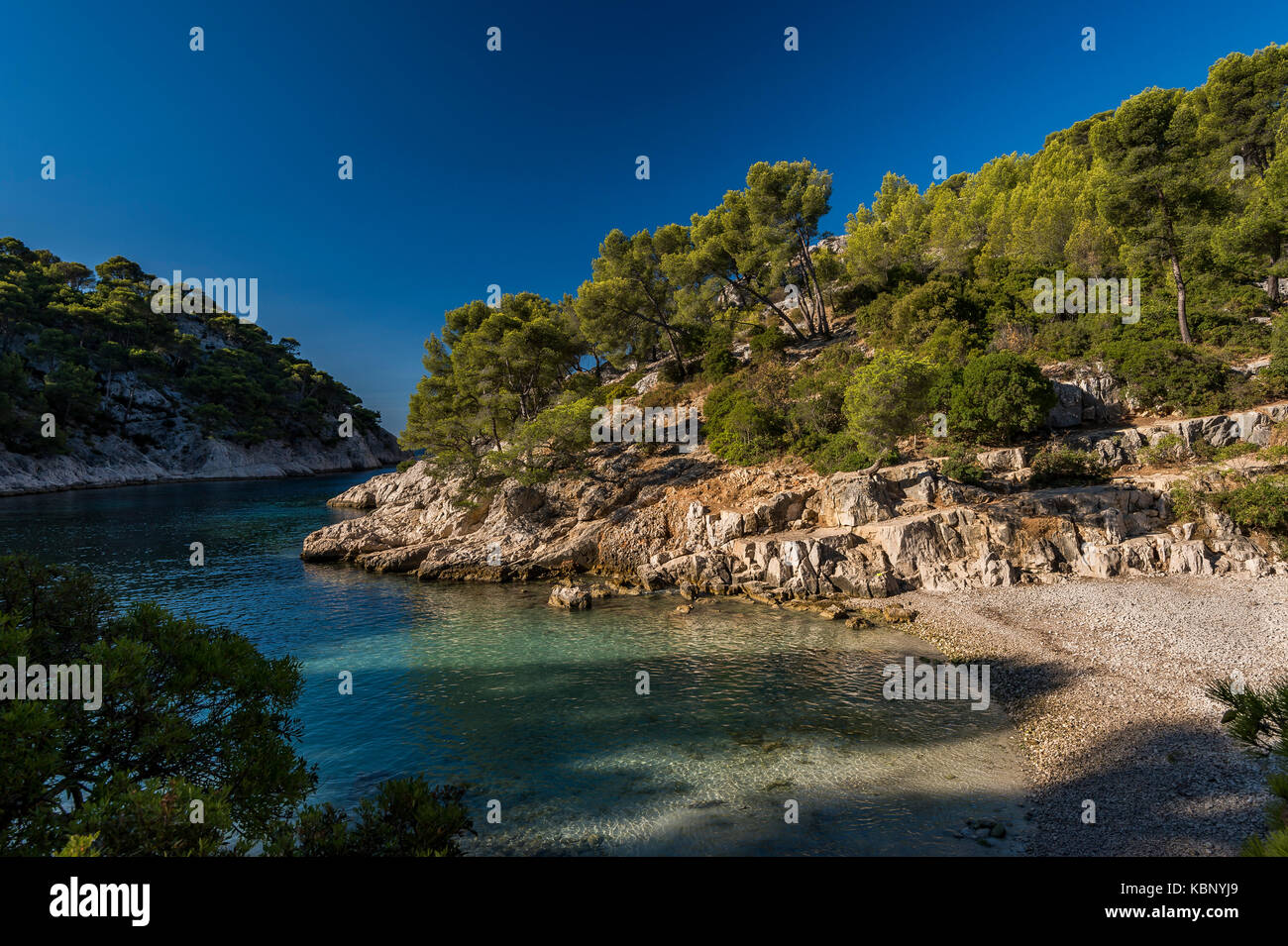 Calanques de Port-Pin, National Park, Cassis, Provence-Alpes-Cote d ...