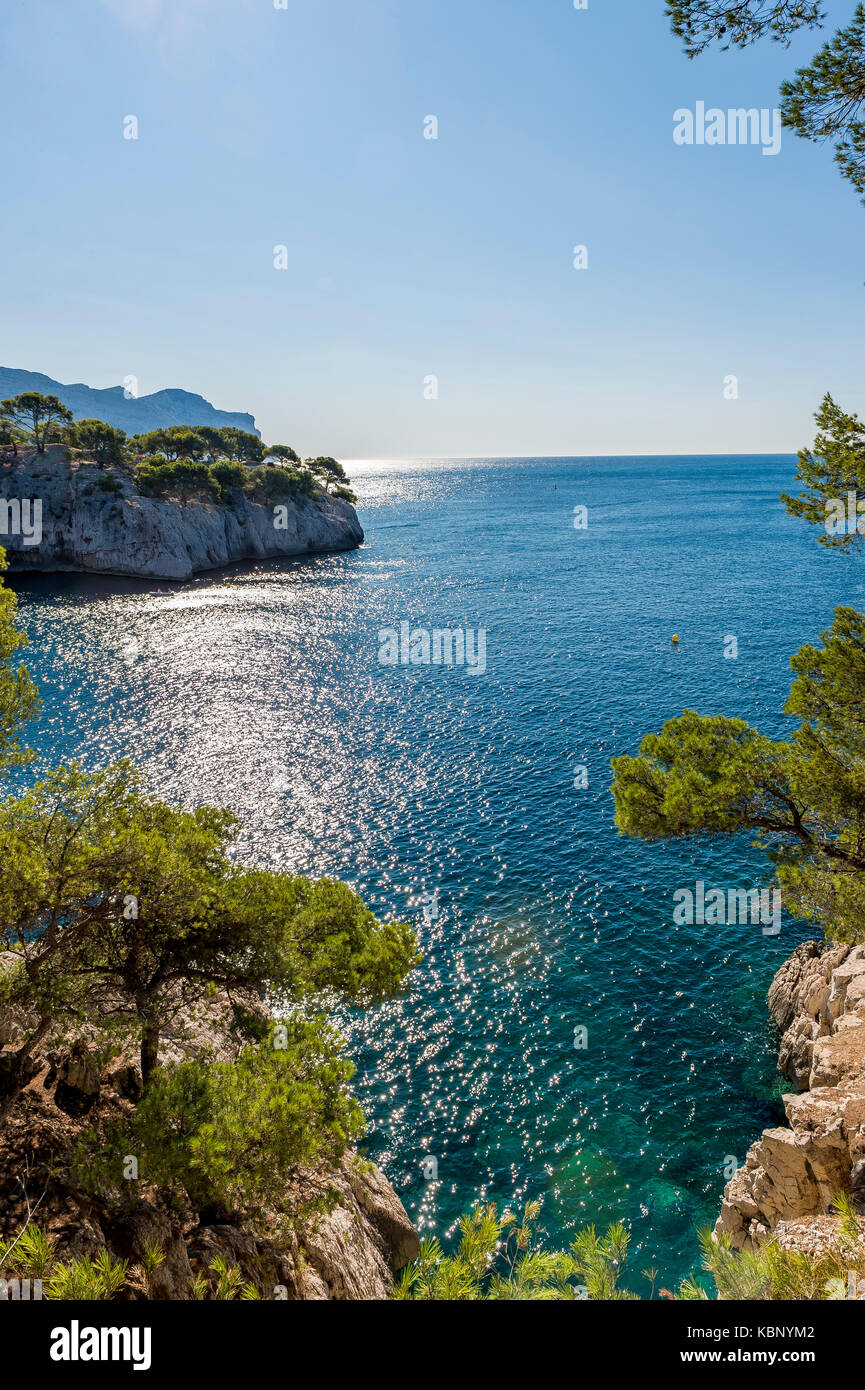 Calanques de Port-Miou, National Park Calanque de Port-Pin, Cassis ...