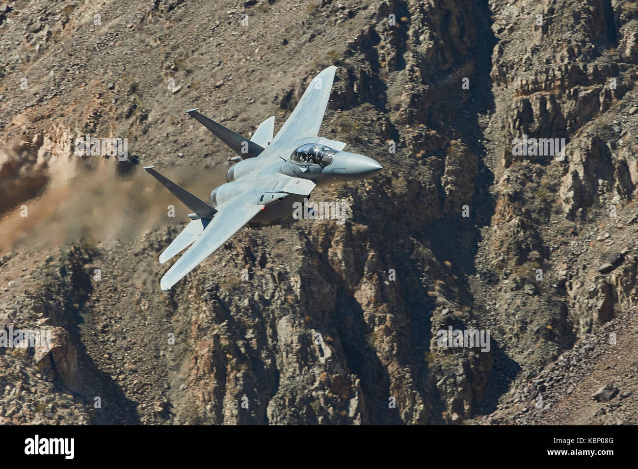 Head-On, Close Up Photo Of A F-15, Strike Eagle, Flying At High Speed ...